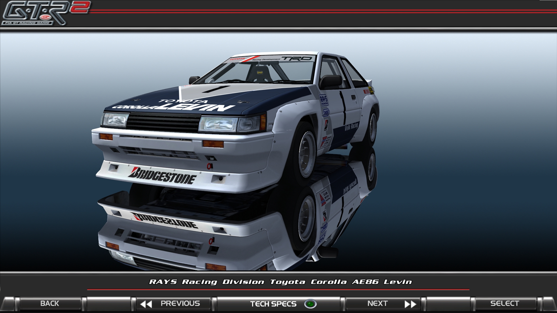 枯れ木も山の賑わい : GTR2 おすすめMOD 「AE86 CLUB Mod」&「GTL-GTR2」編