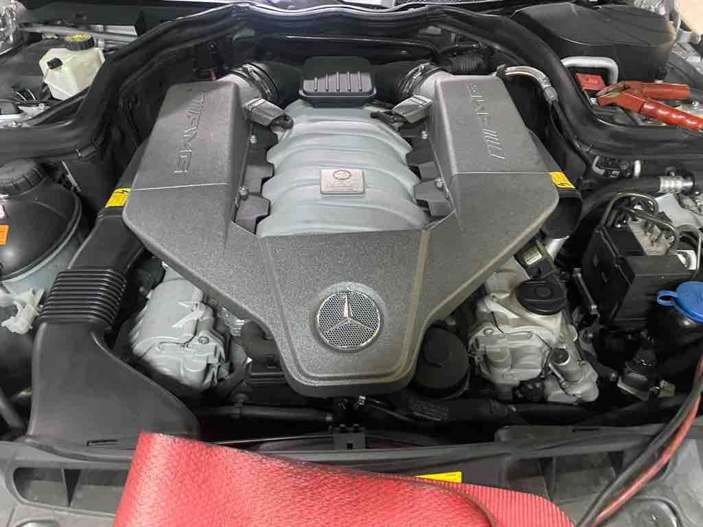 メルセデスベンツ W204 C63 ABS警告、ハンドル重い : 木下オートサービスのブログ