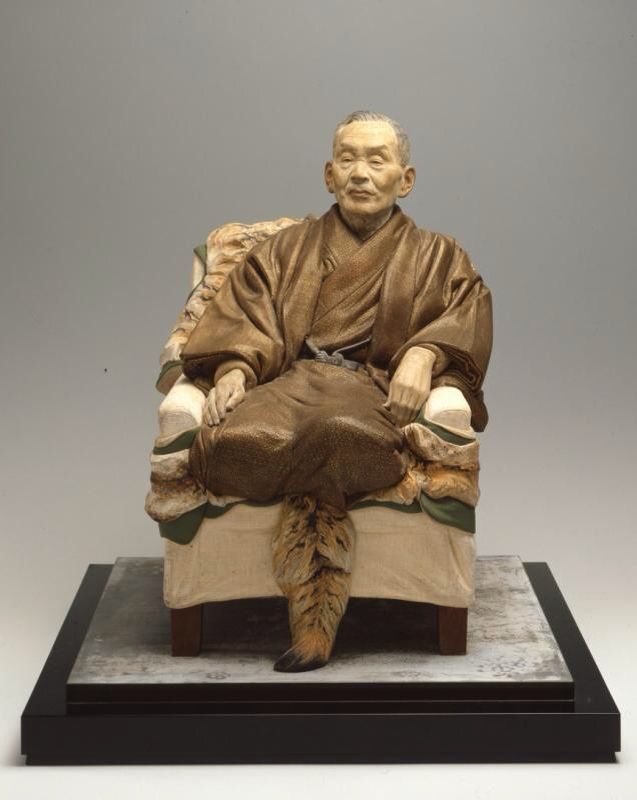 忘れ難き人々。 加島玄麒 KashimaGenki : Denchu Hiragushi 平櫛 田中