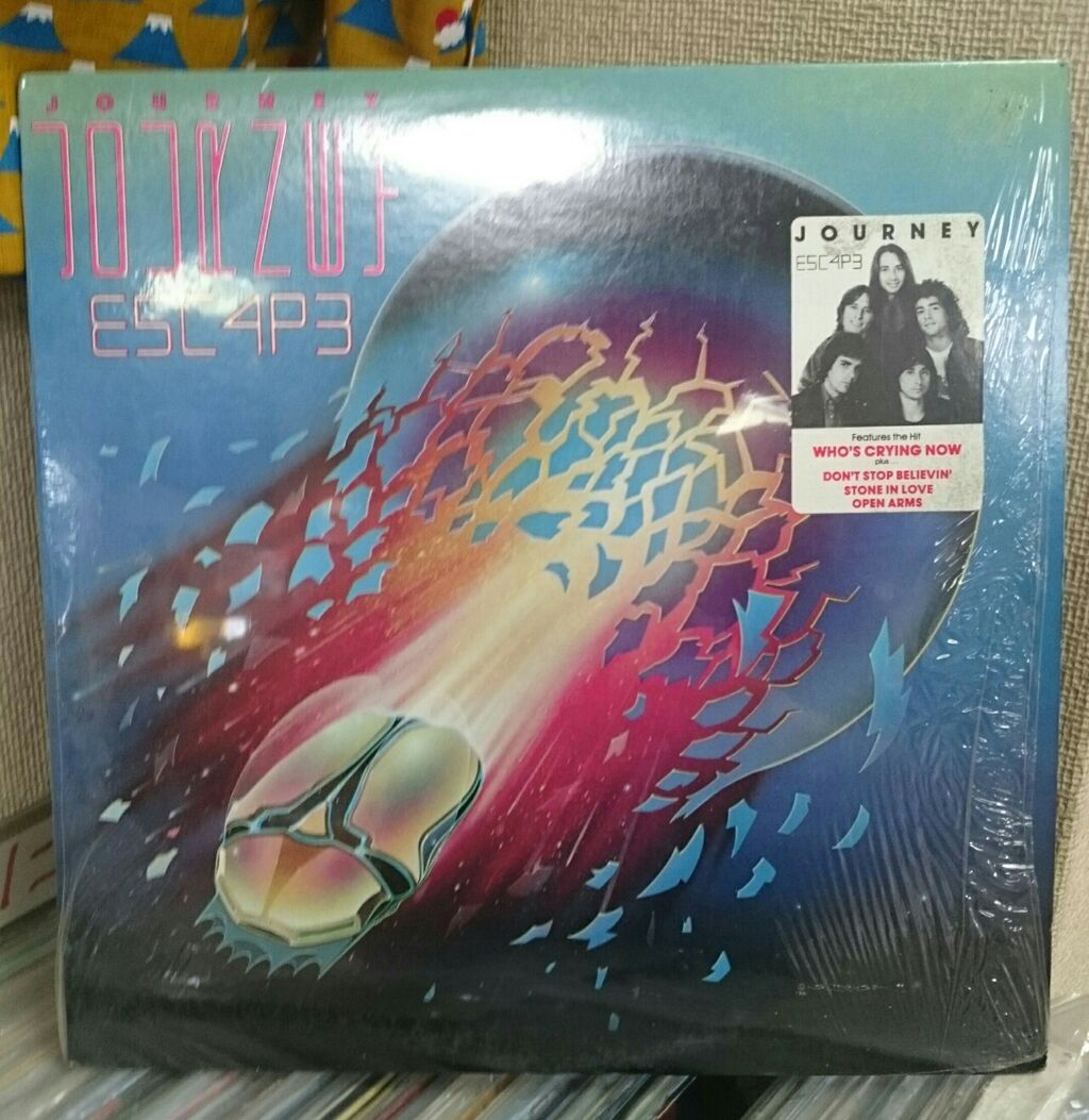 【8月スタート！】元気になるロック！ジャーニー新入荷 : 柏中古レコード店 バースデーのブログ(Part2)