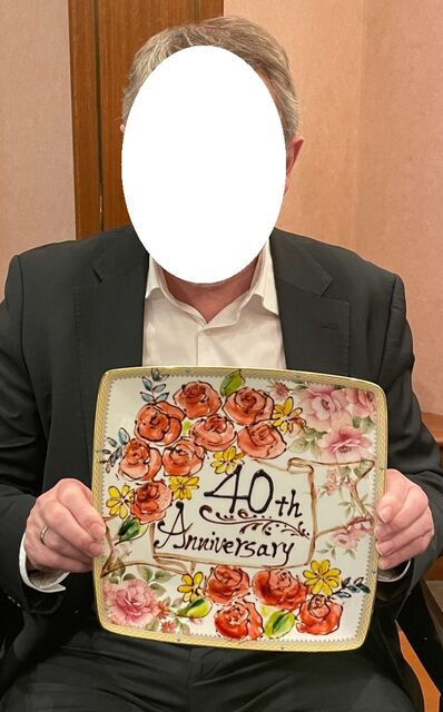 レストランKASYO ブログ:アニバーサリープレート