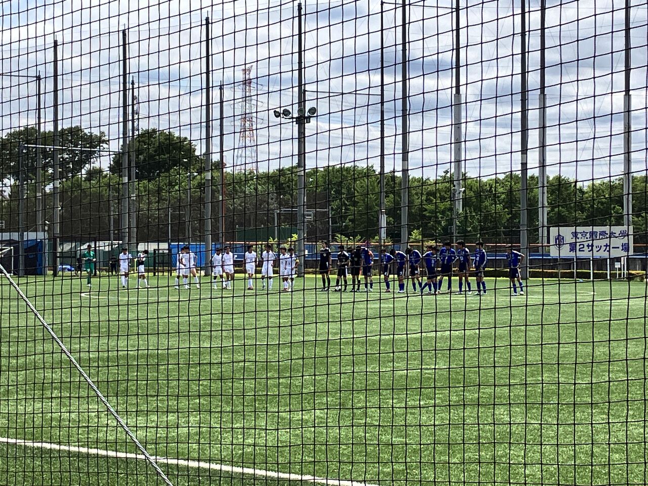 関東リーグ2部 第7節 東京国際大学FC-ONODERA FC （東京国際大学坂戸キャンパス第2サッカー場） : スポーツよもやま日記～