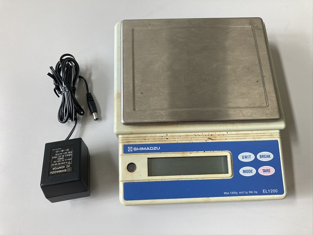 かずいの雑記帳4 : 電子天秤 SIMAZU EL1200 を購入してみた