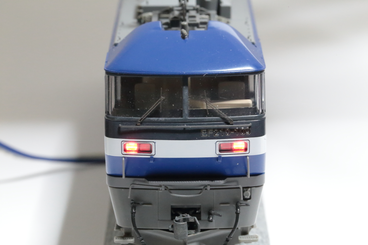 TOMIXのEF210にテールライト・キャブライト追加、サウンド搭載 : M R S モデルレールサービス