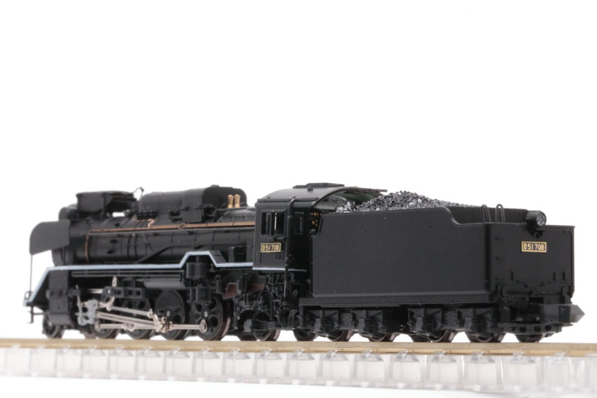 KATO 2016-9 D51 標準形 ベースで長野工場デフのD51 708を仕立てる : M R S モデルレールサービス