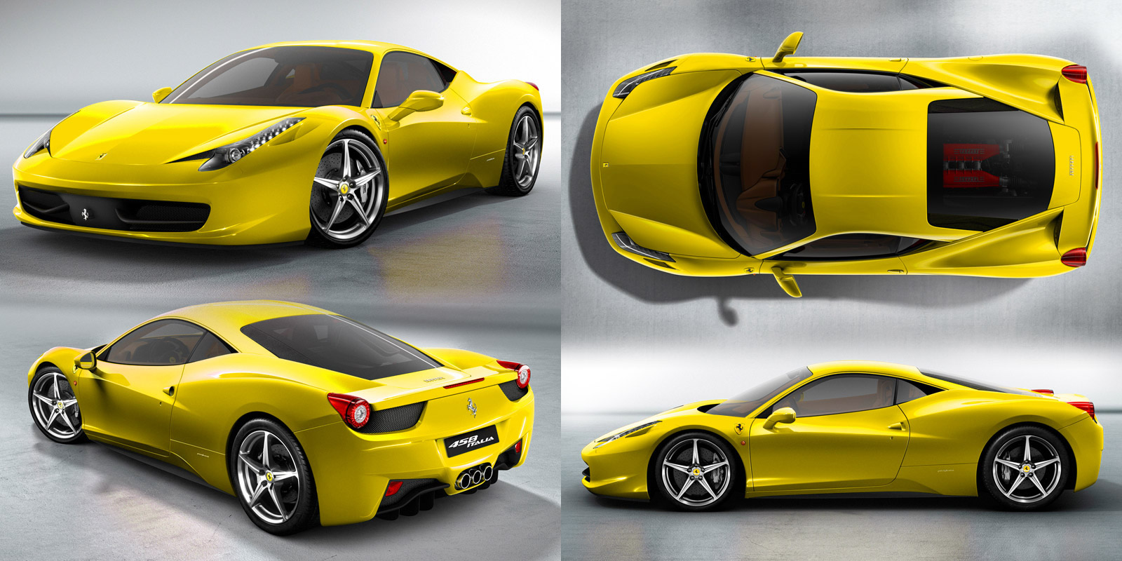 Sonic Fields:Ferrari 458 Italia Colors