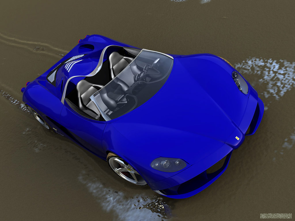 Sonic Fields:Ferrari Aurea Wallpaper Part1