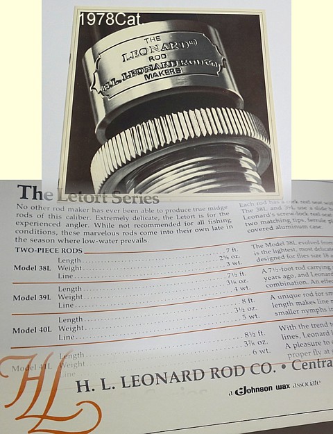 Key Taccata's FF Tackle Den:＃ Leonard Model 40L をカタログ精進 ＃ 改めてナ～ル