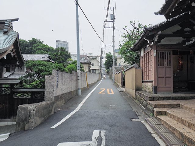 幽霊坂【NO.451】/港区三田