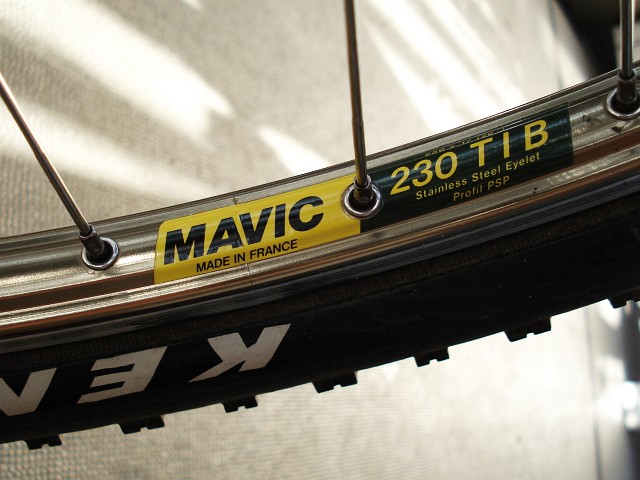Name those goldie looking Mavic rims | Retrobike