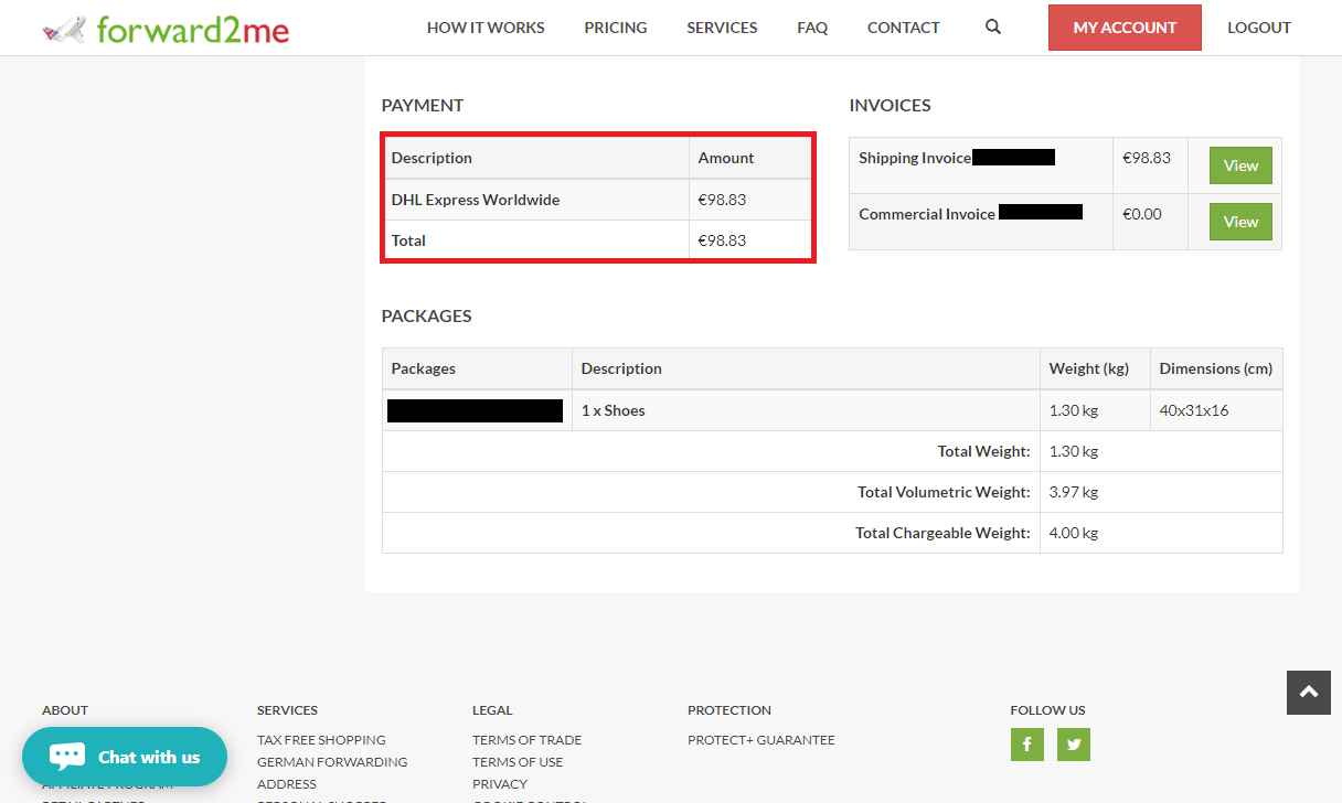 KICKS'N ROLL : 【EU転送 ドイツ編】forward2me 使ってみた【海外通販】