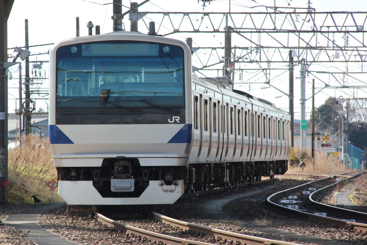 E531系K471編成 KY出場 E657系K9編成 KY入場 : 鉄道･･と にゃんこ･･･と