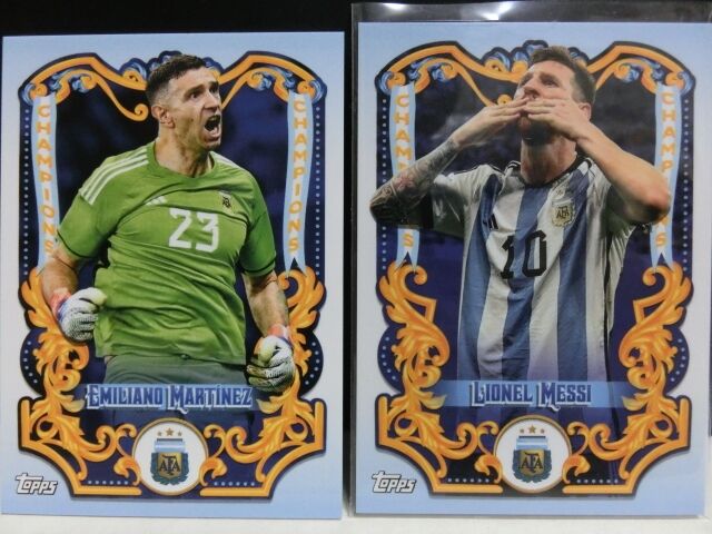 「2023 TOPPS ARGENTINA FILETEADO SET」の開封結果 : 雑多な日々