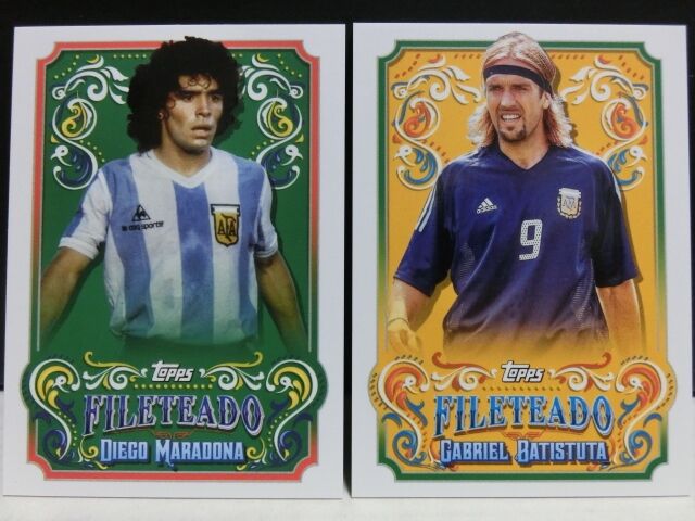 「2023 TOPPS ARGENTINA FILETEADO SET」の開封結果 : 雑多な日々