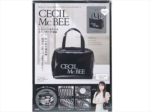 CECIL McBEE ショッパーみたいなコスメポーチ BOOK - ブランドコラボ付録の詳細画像