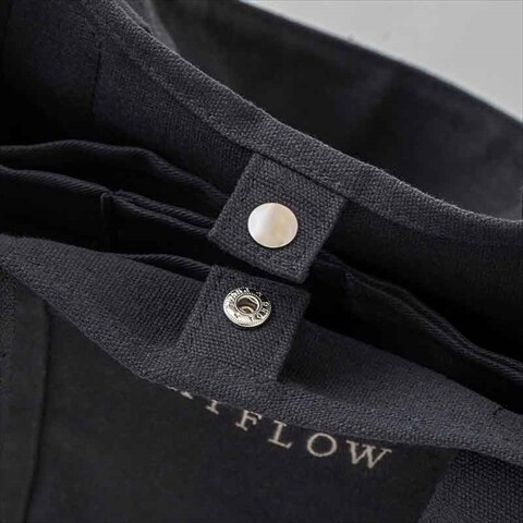 【新刊情報】BAYFLOW 収納5ポケット LOGO TOTE BAG BOOK BLACK/GRAY - ブランドコラボ付録の詳細画像