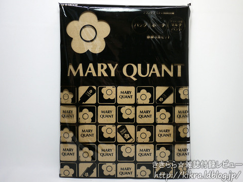バッグ＋ポーチ＋デイジー付きマルチバンド【MARY QUANT 2011 AUTUMN/WINTER e-MOOK】 - ブランドコラボ付録の詳細画像