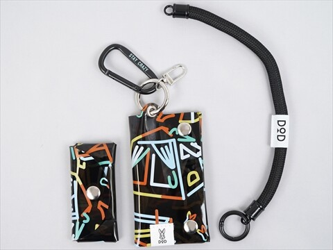 DOD PVCウォレットセットBOOK 全2種 BLACK／WHITE - ブランドコラボ付録の詳細画像