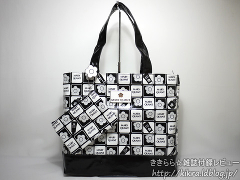 バッグ＋ポーチ＋デイジー付きマルチバンド【MARY QUANT 2011 AUTUMN/WINTER e-MOOK】 - ブランドコラボ付録の詳細画像