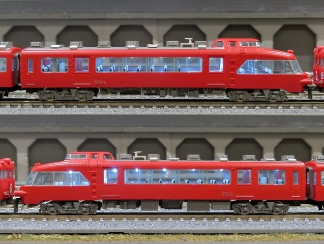 TOMIX改 名鉄7000系1次車タイプ(7001F~7005F) : 横浜西部急行の TOMIX改 名鉄7000系1次車タイプ(7001F~7005F) : 横浜西部急行の