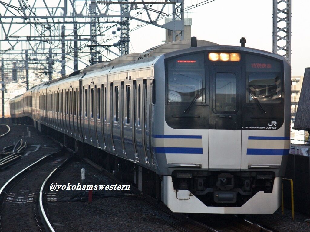 E217系Y-1編成廃車回送さる : 横浜西部急行の備忘録2(きまぐれ鉄道日記帳N)