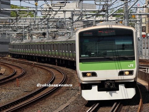E231系500番台トウ536編成 : 気まぐれ鉄道写真館(別館)