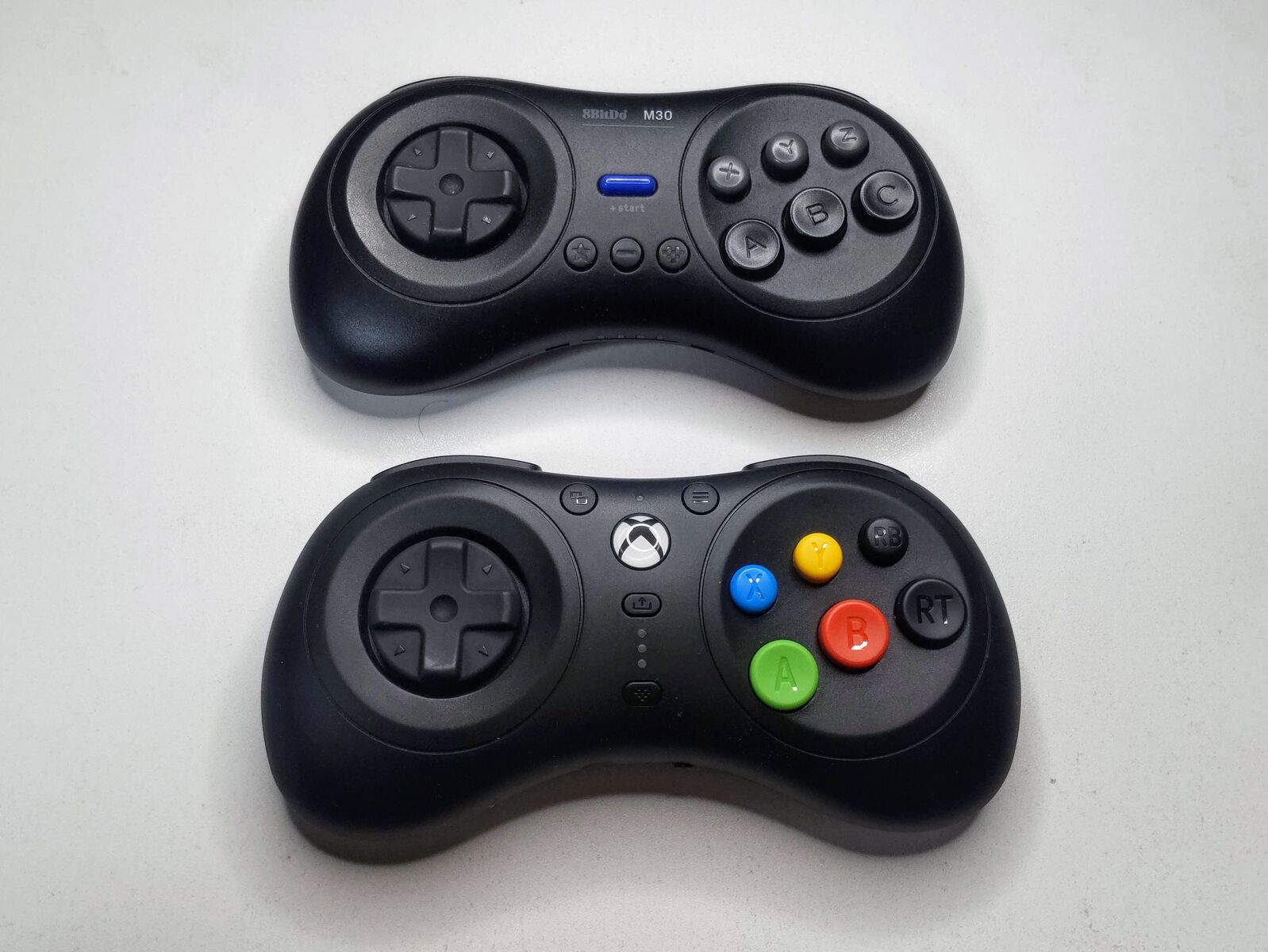 格闘ゲームパッド「8BitDo M30」比較（Bluetooth Wireless GamePad VS Wired Controller ...