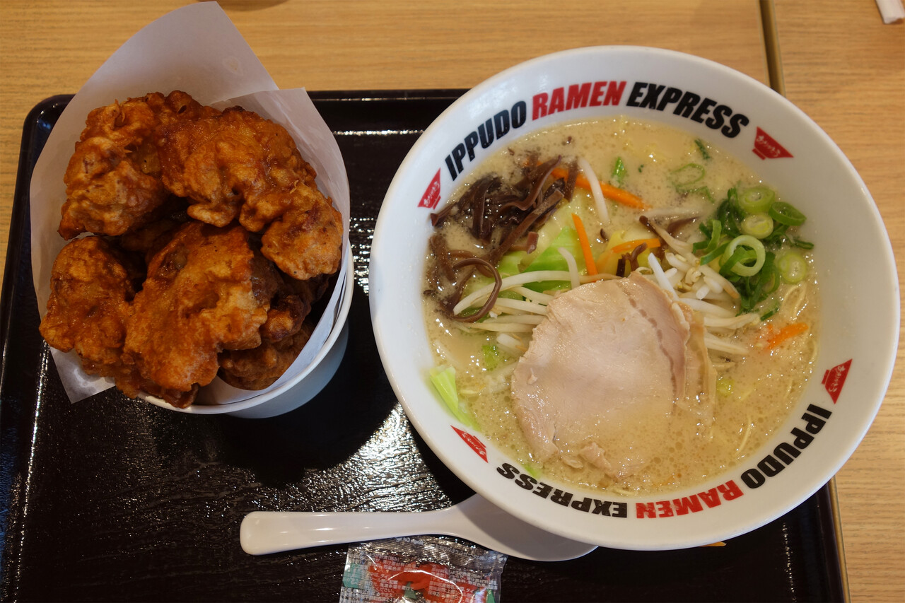 【福岡】マリノアフードコートの一風堂♪＠IPPUDO RAMEN EXPRESS | 博多の女のB級グルメ節。