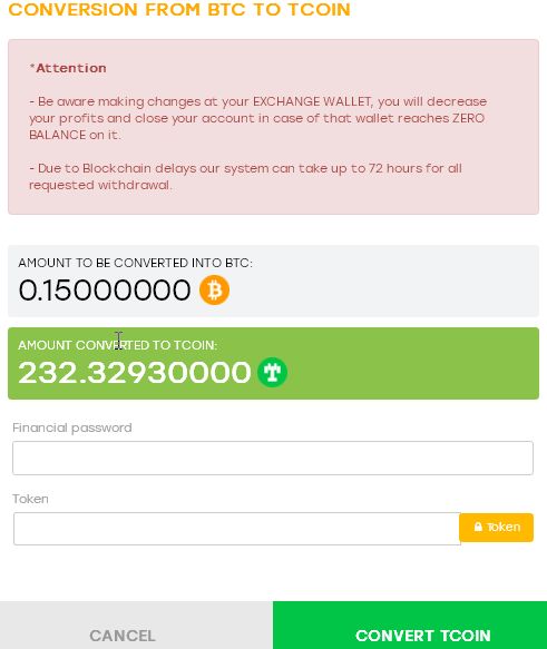 TCOIN交換手順について ＠TCC（Trade Coin Club トレードコインクラブ） ビットコイン建て運用♪ : サラリーマンでも ...
