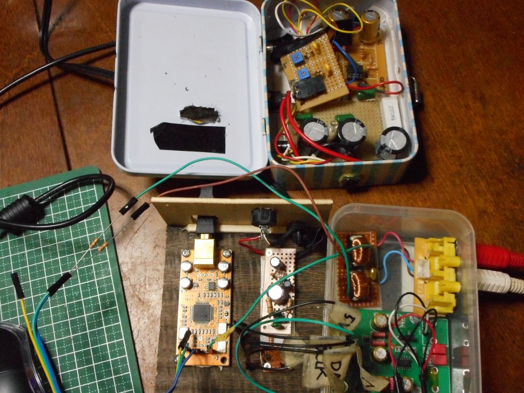 1bit オーディオ DSD-DACの お手軽自作 : 音楽雑記帳