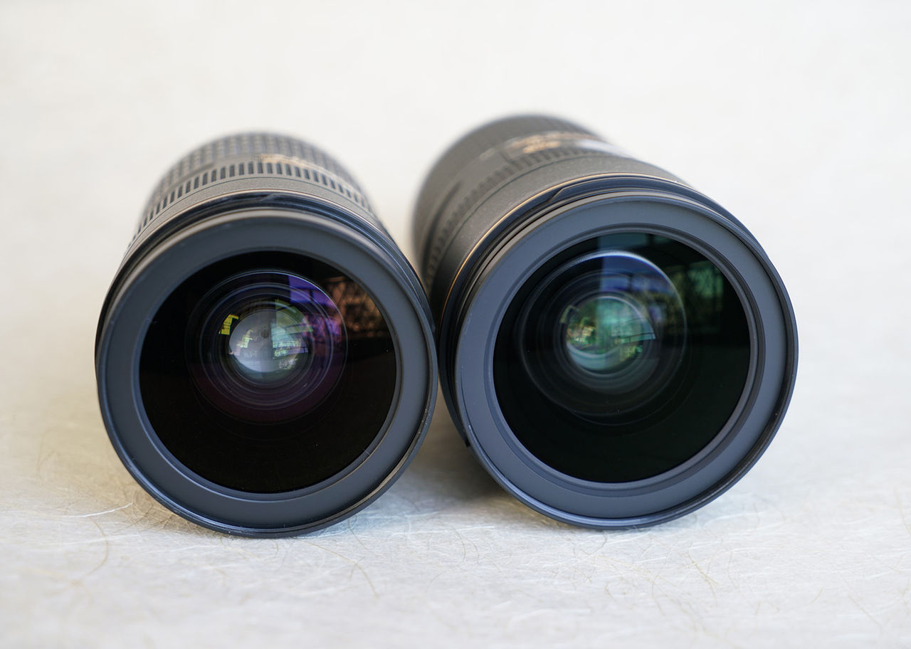 Nikkor 24-70mm F2.8ズームレンズの新旧比較 形態編 : 日日保谷通信 Nikkor 24-70mm F2.8ズームレンズの新旧比較 形態編 : 日日保谷通信
