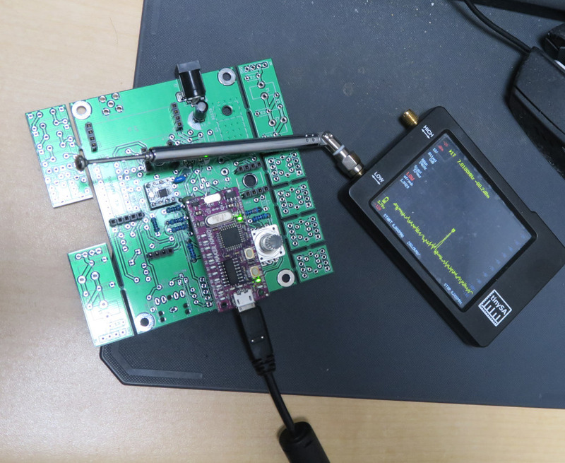 QP-7C FT8/CW トランシーバー 2 : 自作アマ無線研究所