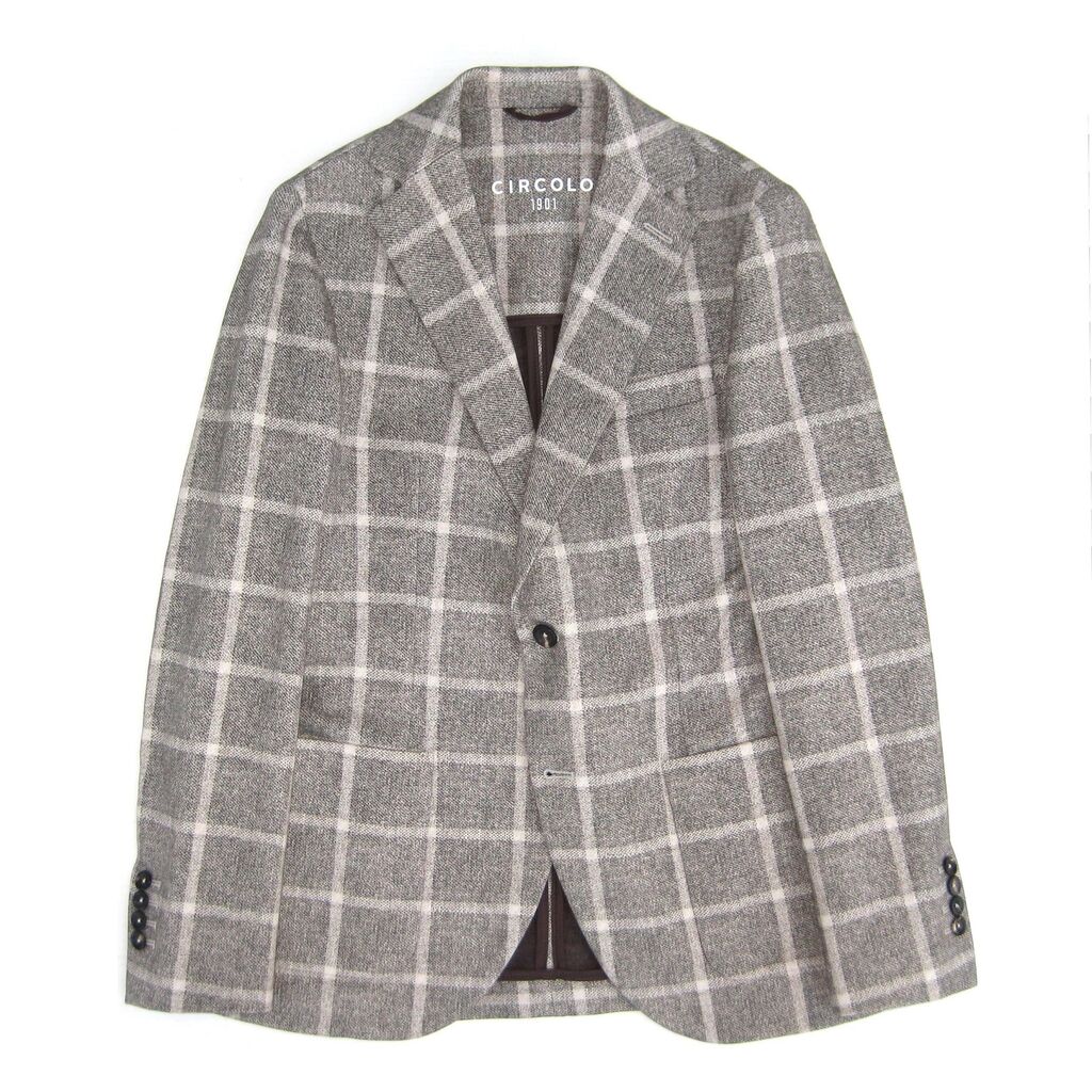 CIRCOLO 1901 CHECK PRINT JACKET : CHARLES blog