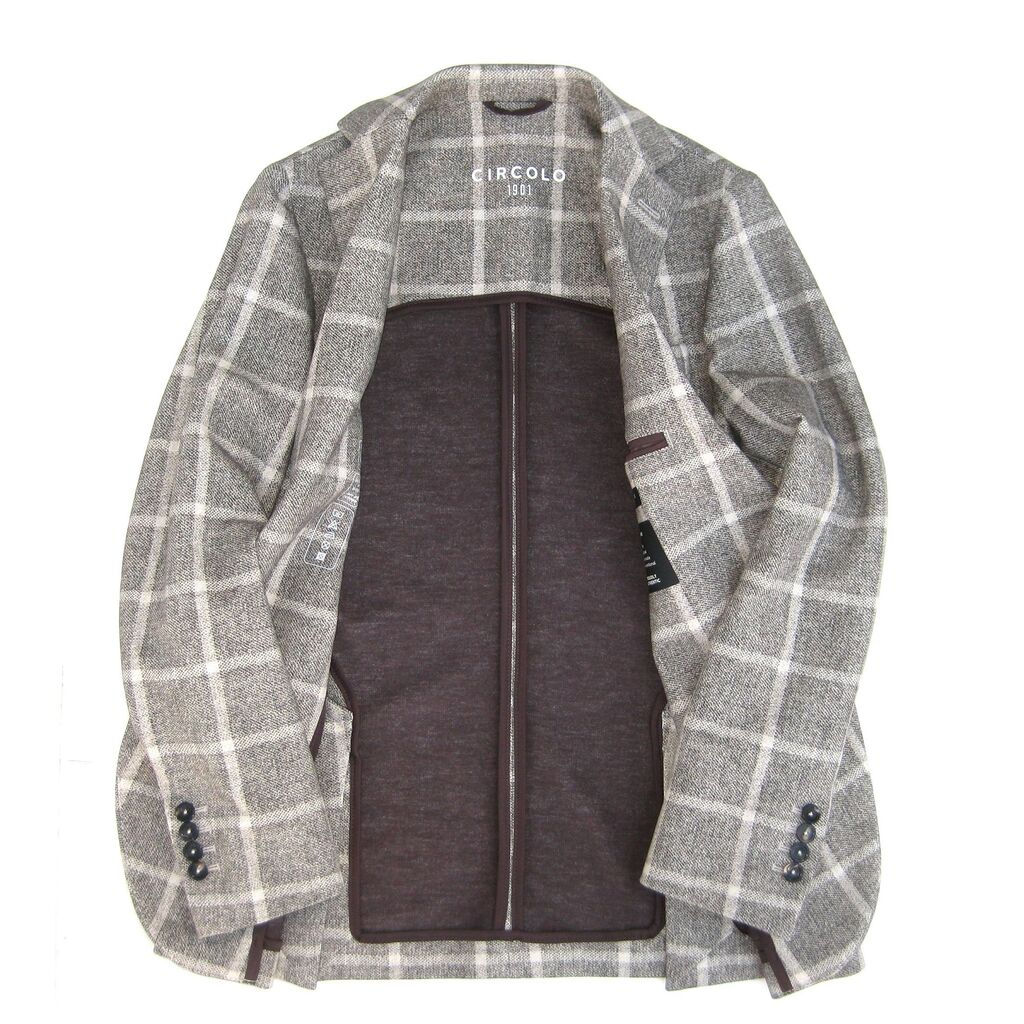 CIRCOLO 1901 CHECK PRINT JACKET : CHARLES blog