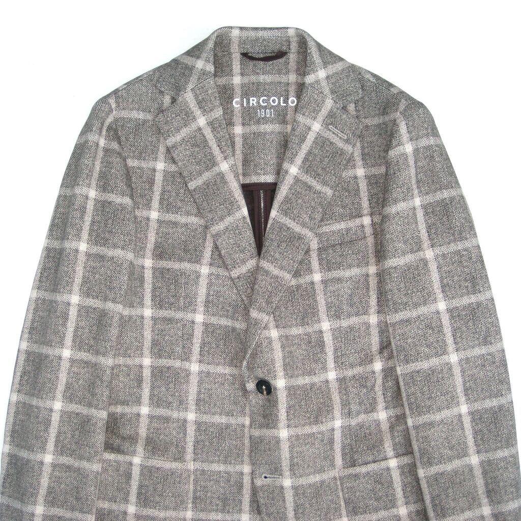 CIRCOLO 1901 CHECK PRINT JACKET : CHARLES blog