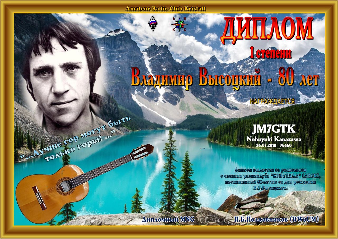 HAMLOG.RU(Russia) : JM7GTK まい あわど