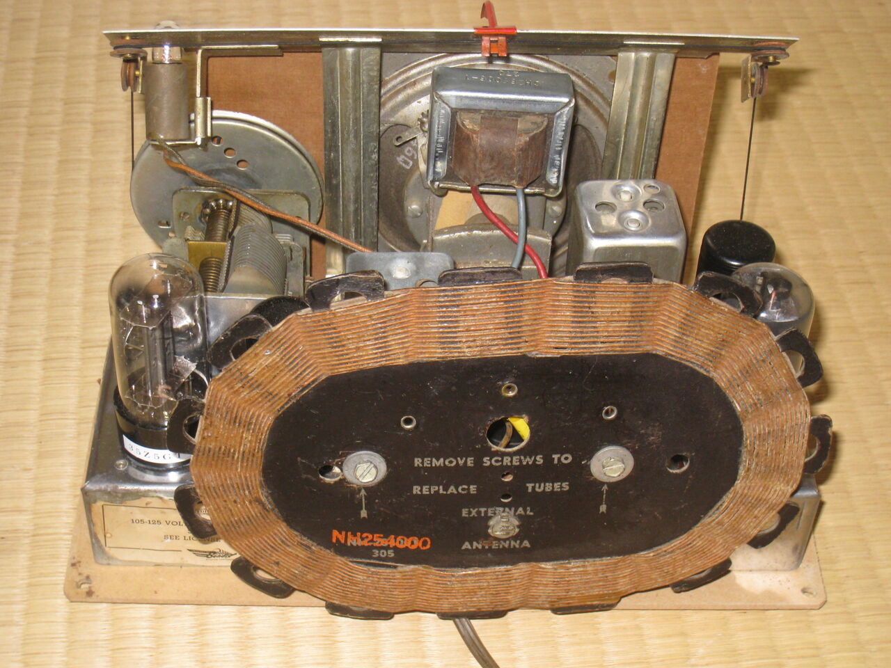 Bendix モデル0526 の外部入力増設 : 真空管ラジオ修理キッシー工房