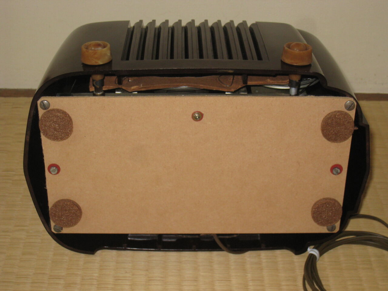 Bendix モデル0526 の外部入力増設 : 真空管ラジオ修理キッシー工房