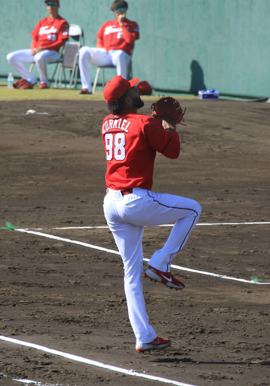 第19回みやざきフェニックスリーグ Robert Corniel : 鴨池港すぐ