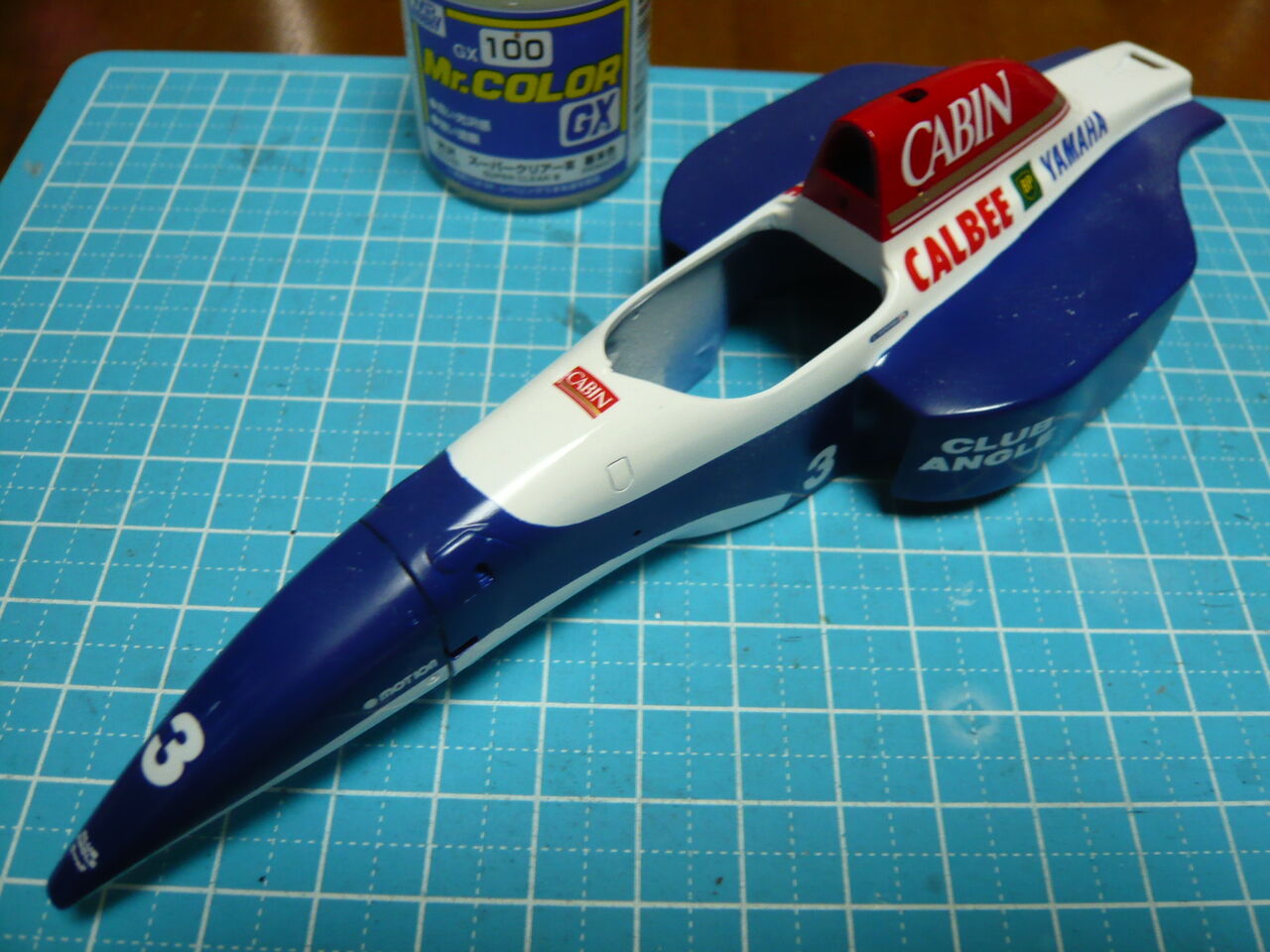 HASEGAWA Tyrrell 021 その22 : 五十肩モデラーの気まぐれ製作記（スケールモデル編）
