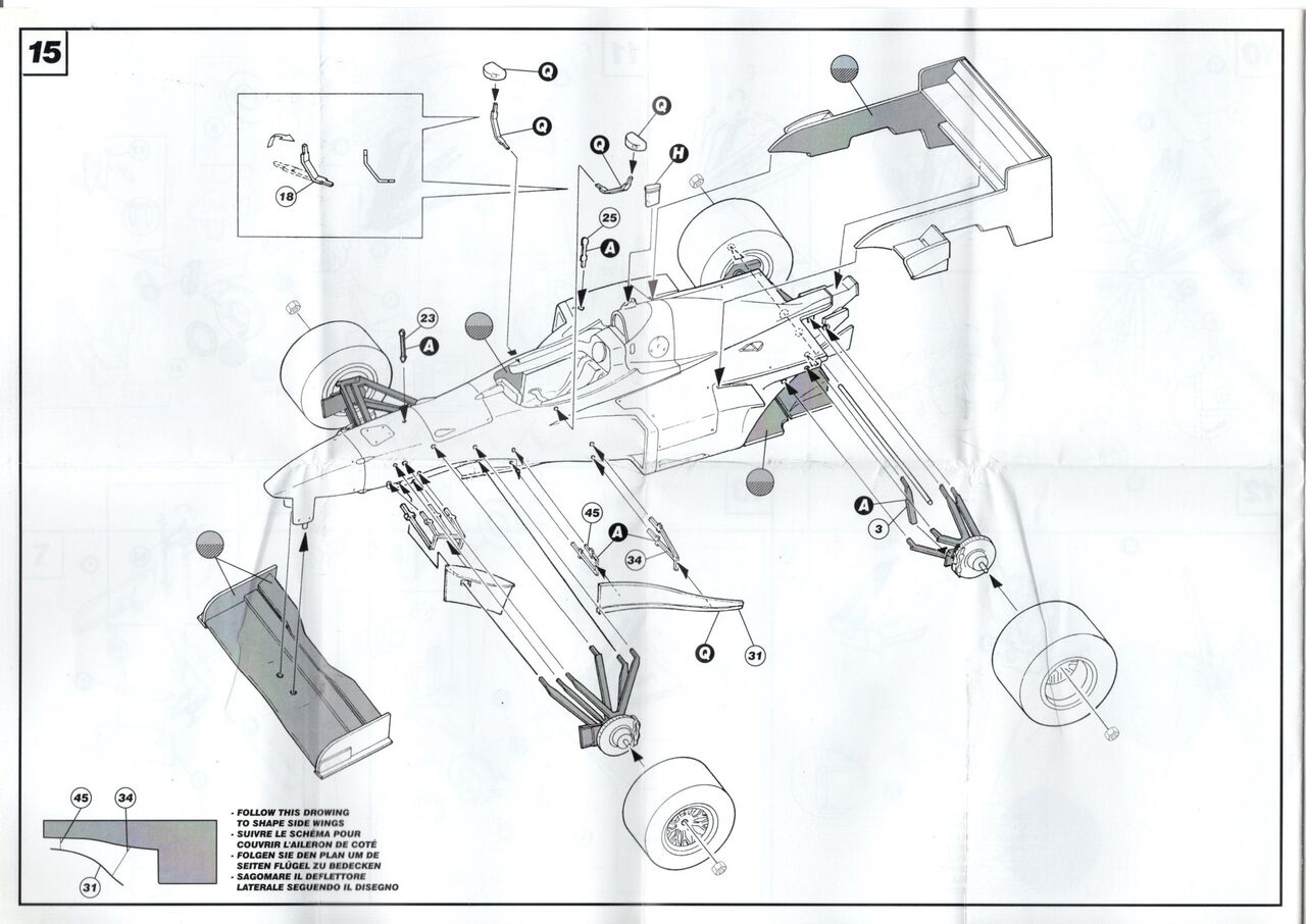 BBR Ferrari F310B その1 : 五十肩モデラーの気まぐれ製作記（スケールモデル編）