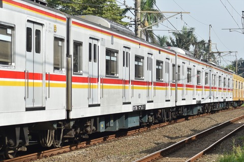 ついに地下鉄車まで･･･メトロ6000系6118F組成変更 : JABODETABEK COMMUTERS NEWS