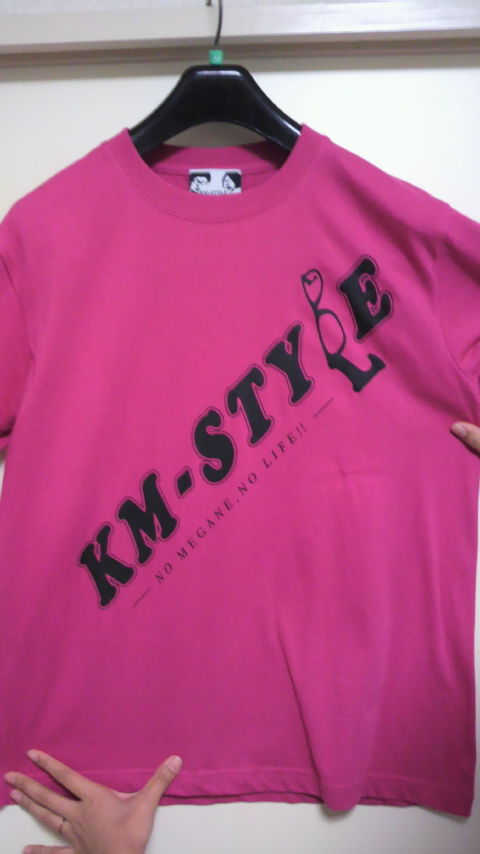 KM-STYLEｻｸのﾌｧﾝﾀｼﾞｽﾀ日記:★KM-STYLE CL LOGO T-SHIRTS発売★