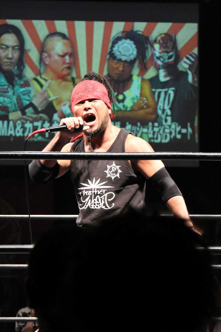 2019.06.02 "brother"YASSHI 選手 : まっくすのプロレスフォト "人生で大事なことは全てプロレスが教えてくれた"