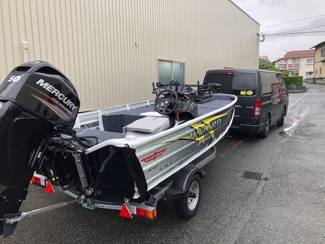 本日の船大工。:WIZARD WJ-430 納品させて頂きました～STACER ST-420PD作業。