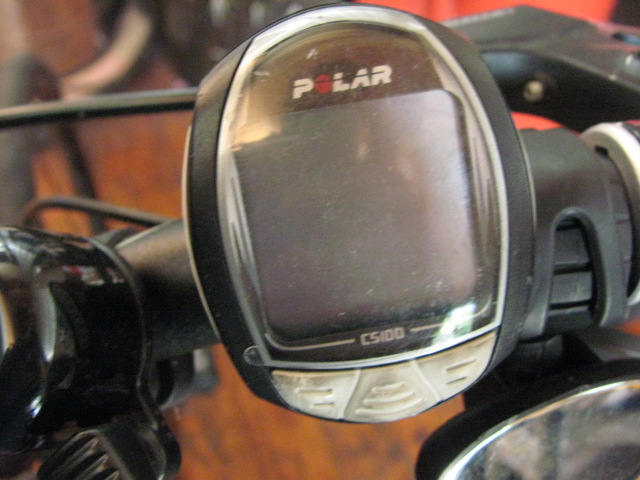 サイクルコンピューターPolar CS100b（その1、ハード編） : BAD BOYの「目指せGOOD BOY化計画」