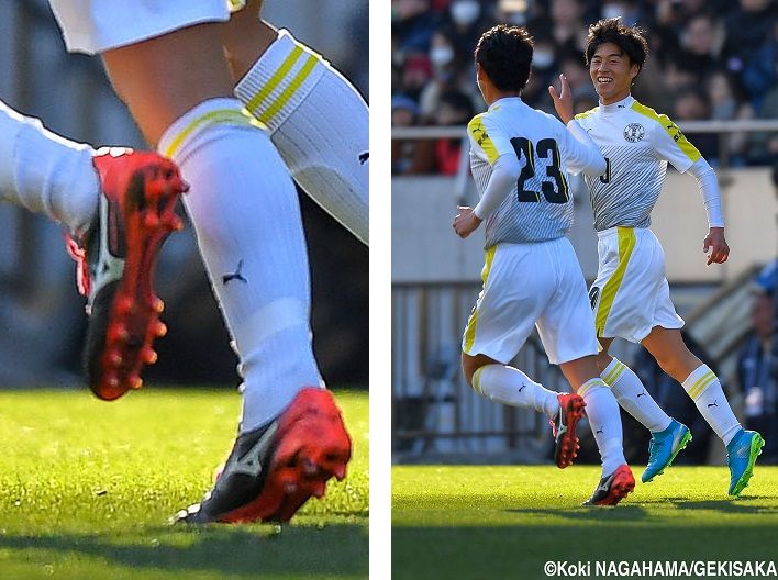 悲願の初V】 前橋育英 vs 流通経済大柏 着用スパイクデータ 第96 悲願の初V】 前橋育英 vs 流通経済大柏 着用スパイクデータ 第96