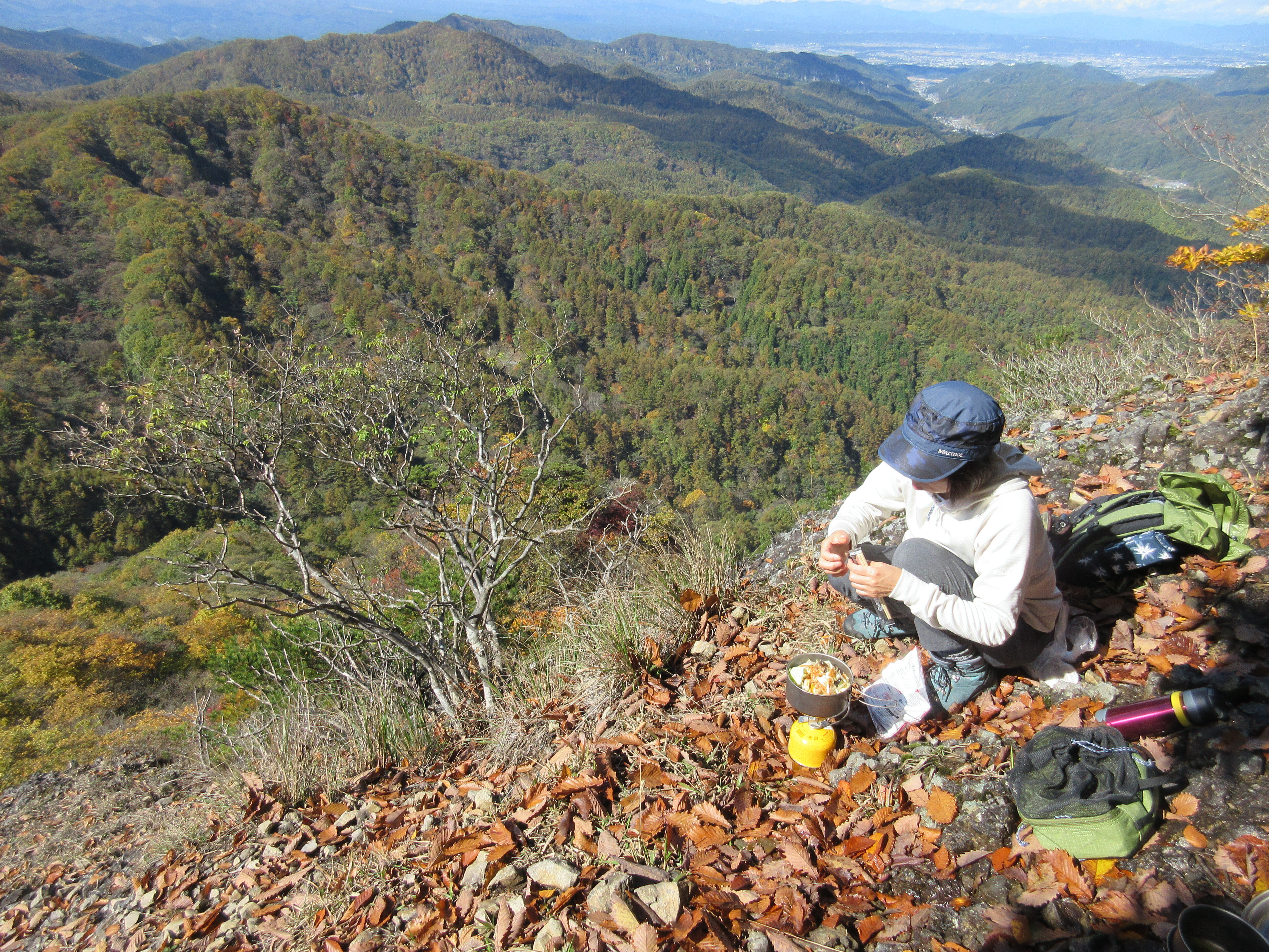 のんびり山ごはん、兜岩山 : タロヲでし。