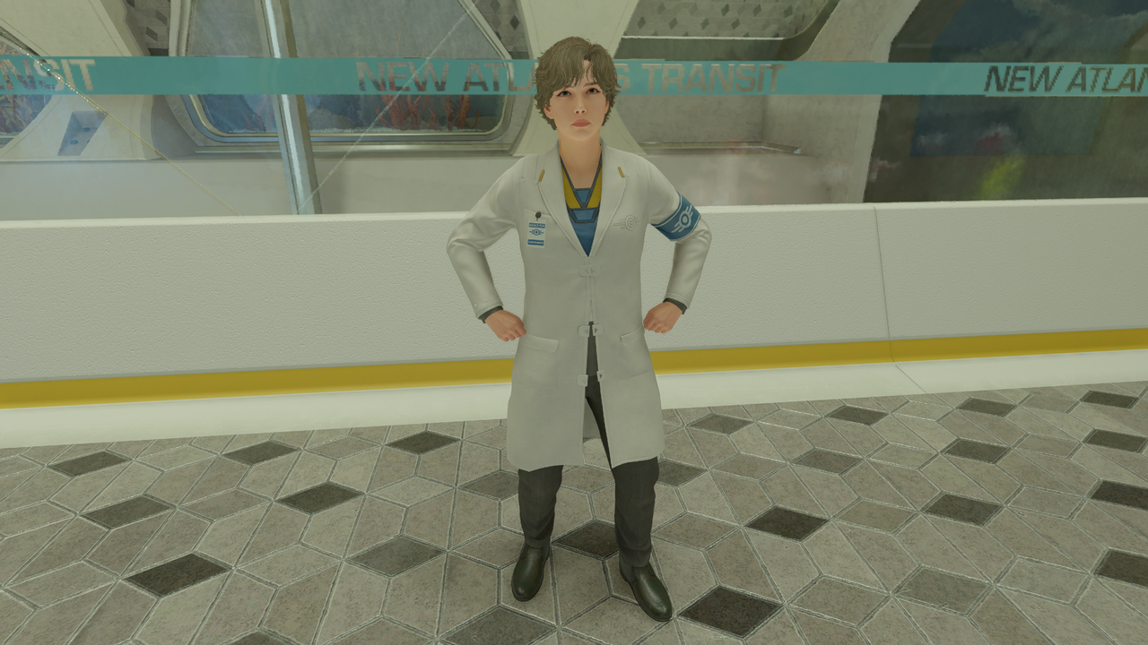 【Starfield MOD】VaultTec風の白衣 Fallout Vault-Tec Lab Coats : maboのMOD日記