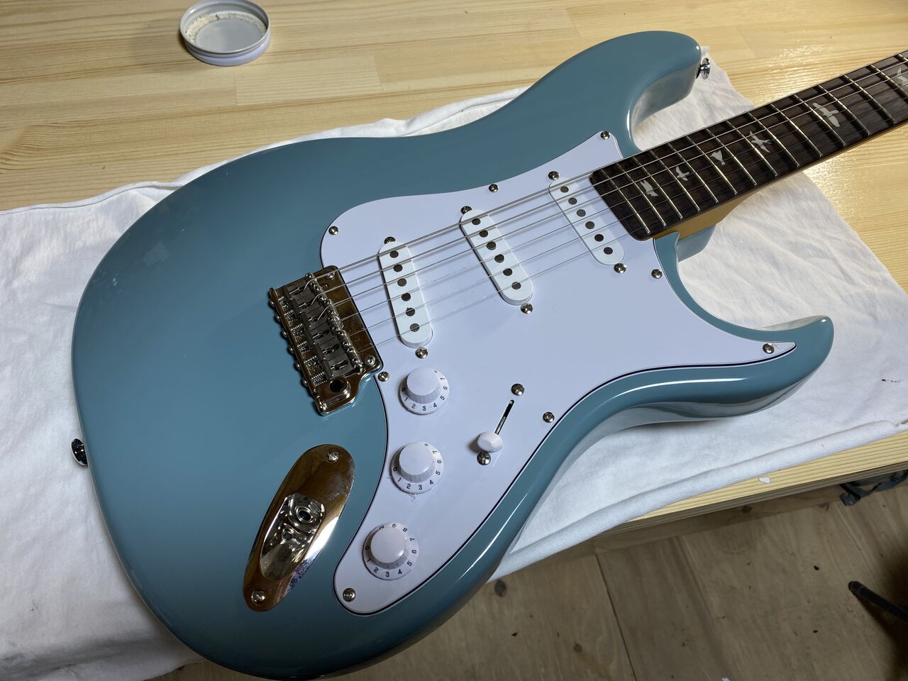 Silver Sky SEをマジョーラカラーにリフィニッシュしました Silver Sky SEをマジョーラカラーにリフィニッシュしました